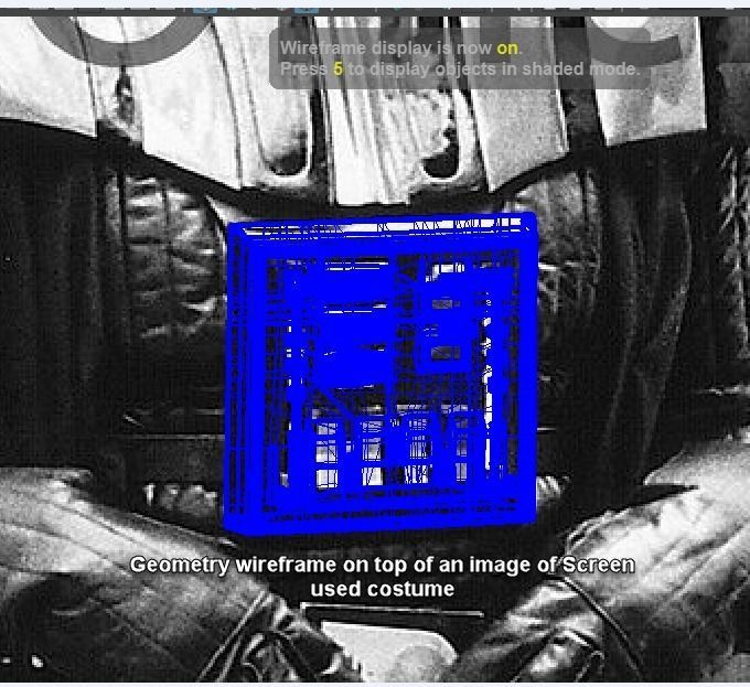 Darth Vader Chest box belt box Armor ESB STL file for 3d print 3D model ...
