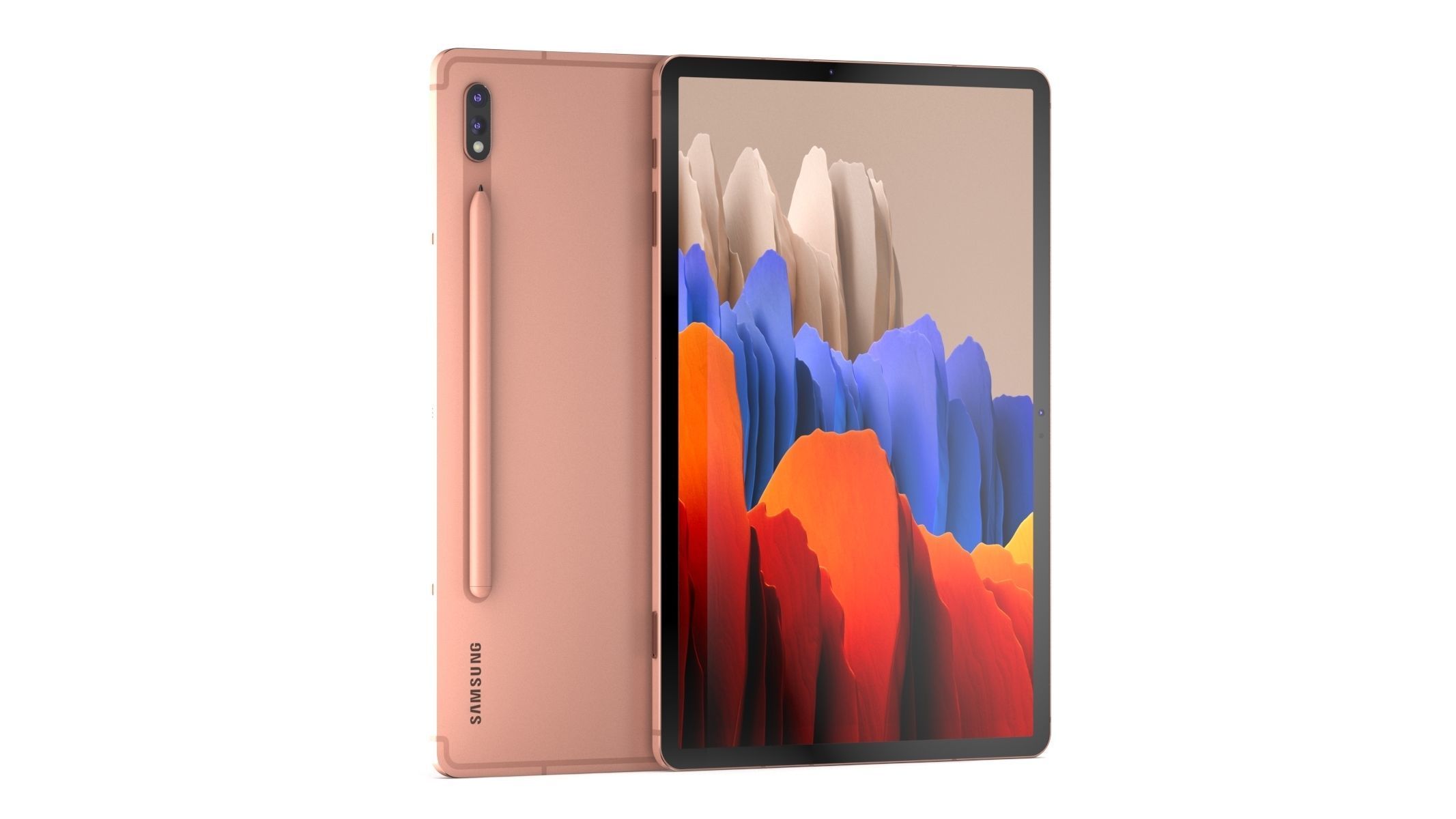 Samsung Galaxy Tab S7 All Colors 3D model | CGTrader