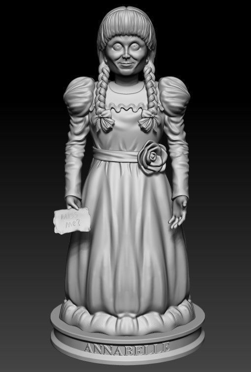 ANNABELLE 3D model | CGTrader