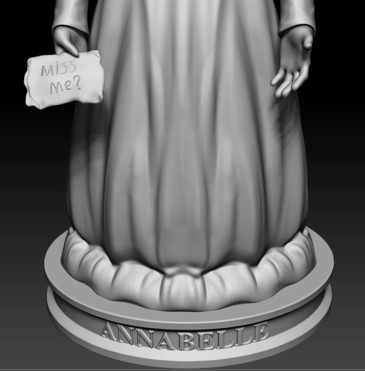 ANNABELLE 3D model | CGTrader