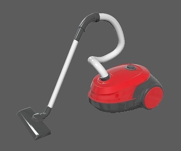 Machine Vacuum Cleaner free 3D model | CGTrader