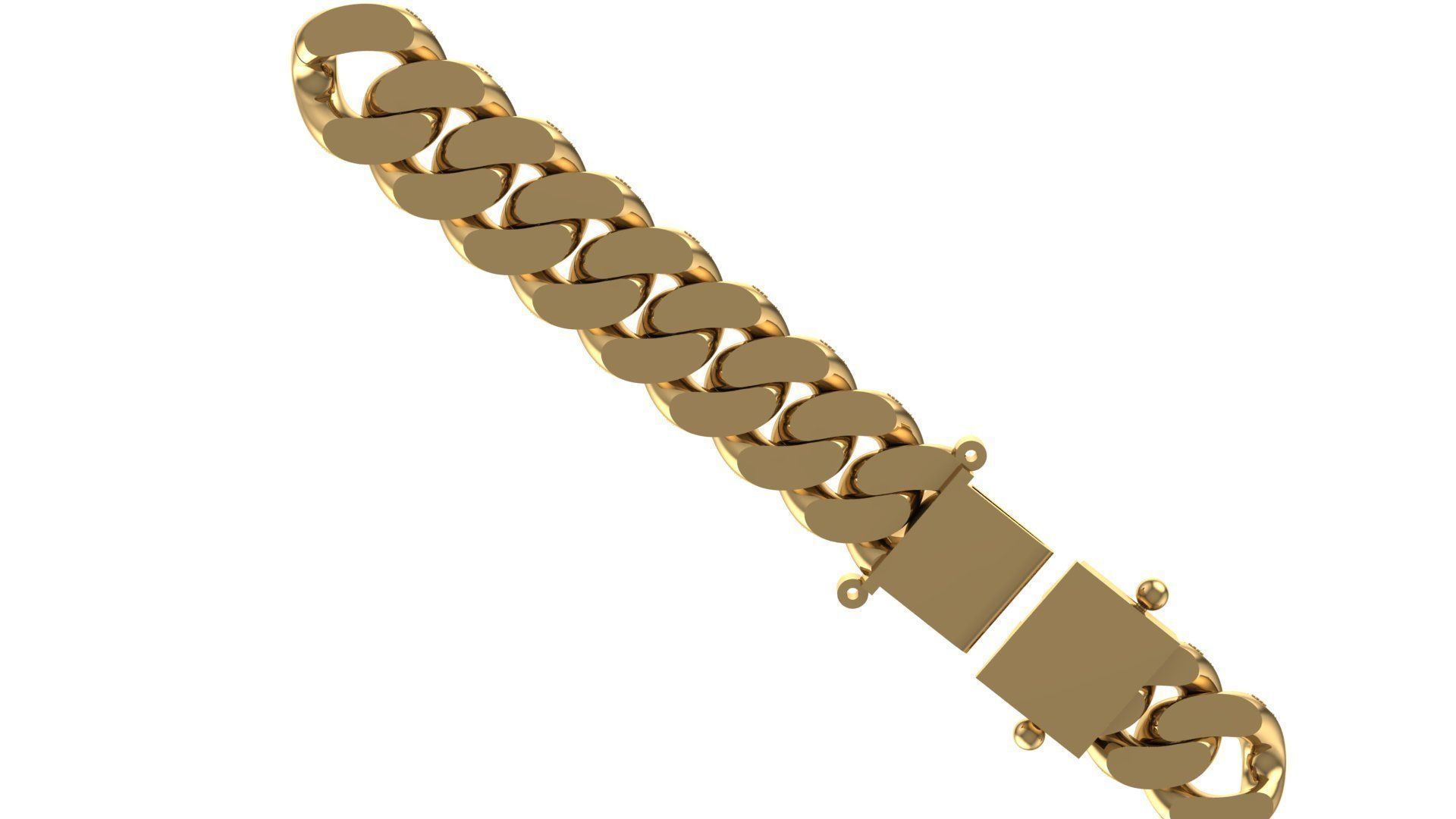 cuban chain fashion NY STL 3D model | CGTrader