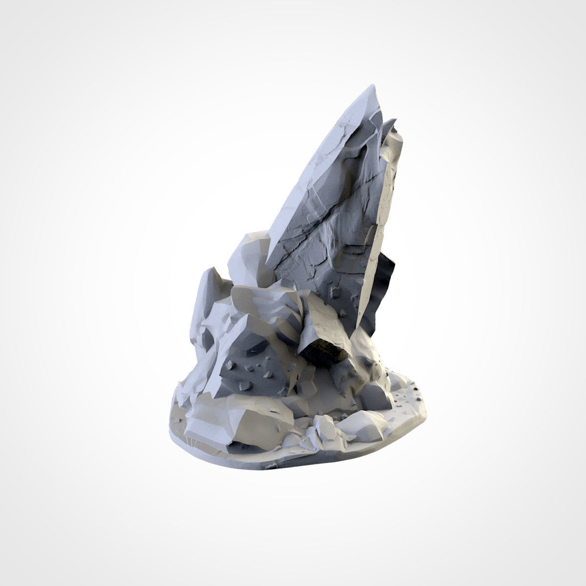 ROCKY TERRAIN 3D model 3D printable | CGTrader
