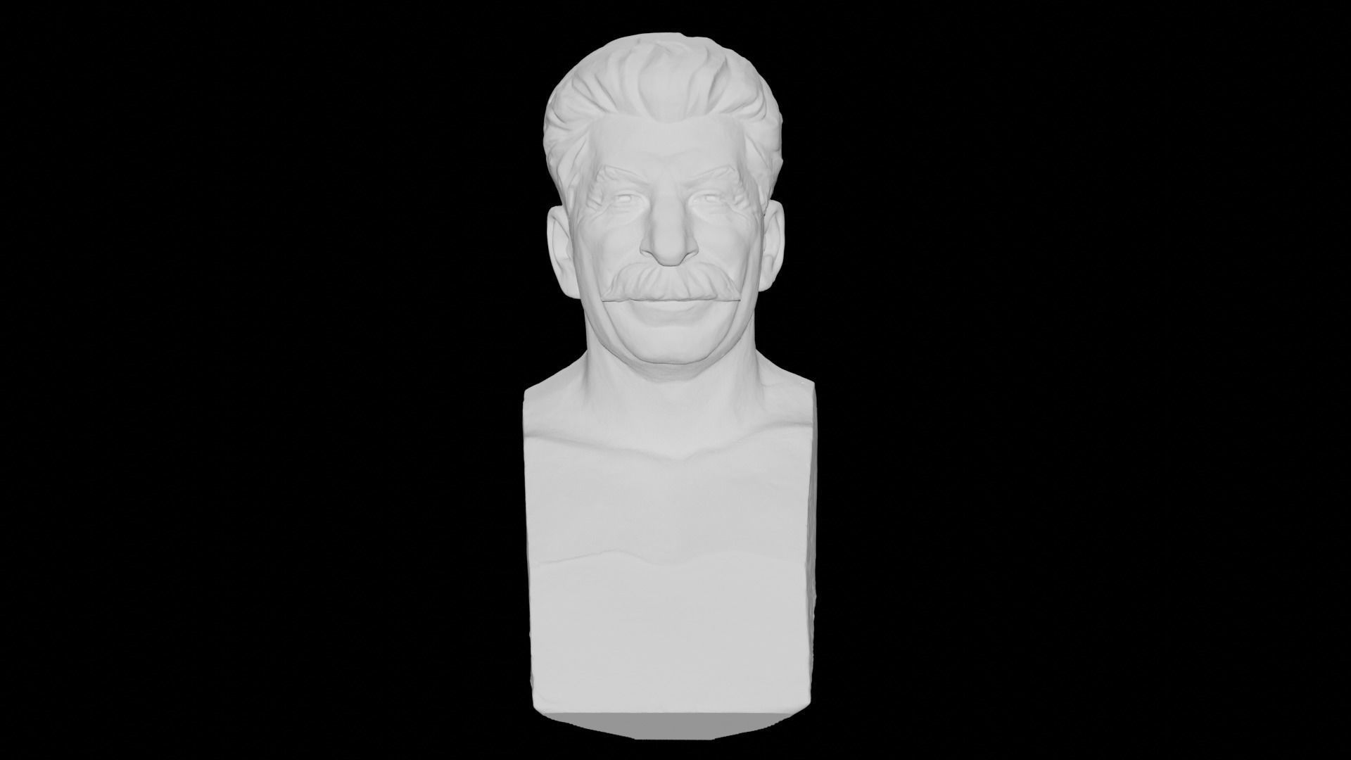 A Sculpture of Joseph Stalin 3D model | CGTrader