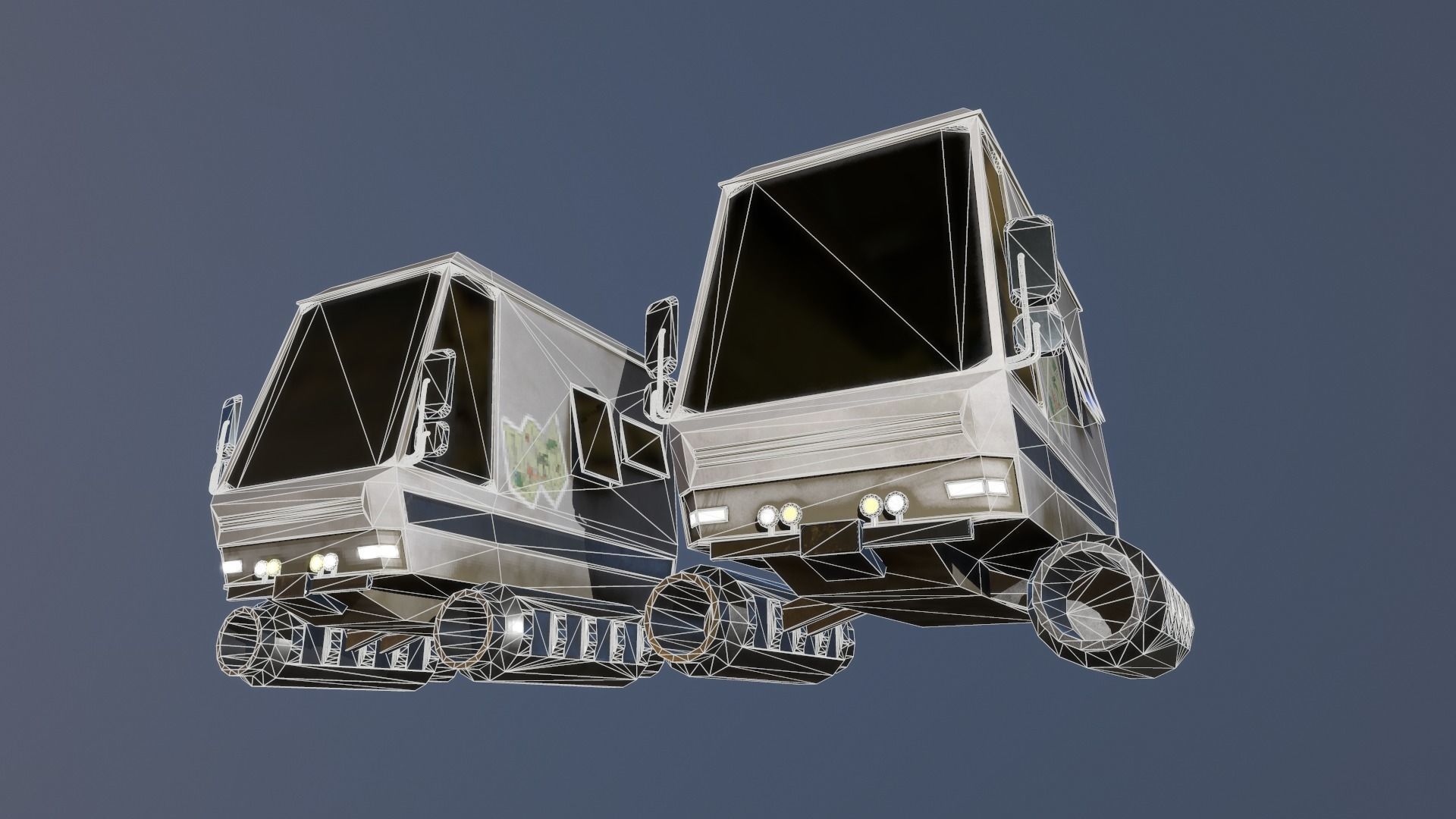 3D model Stylized Sci Fi Car With 2 Texture VR / AR / low-poly | CGTrader