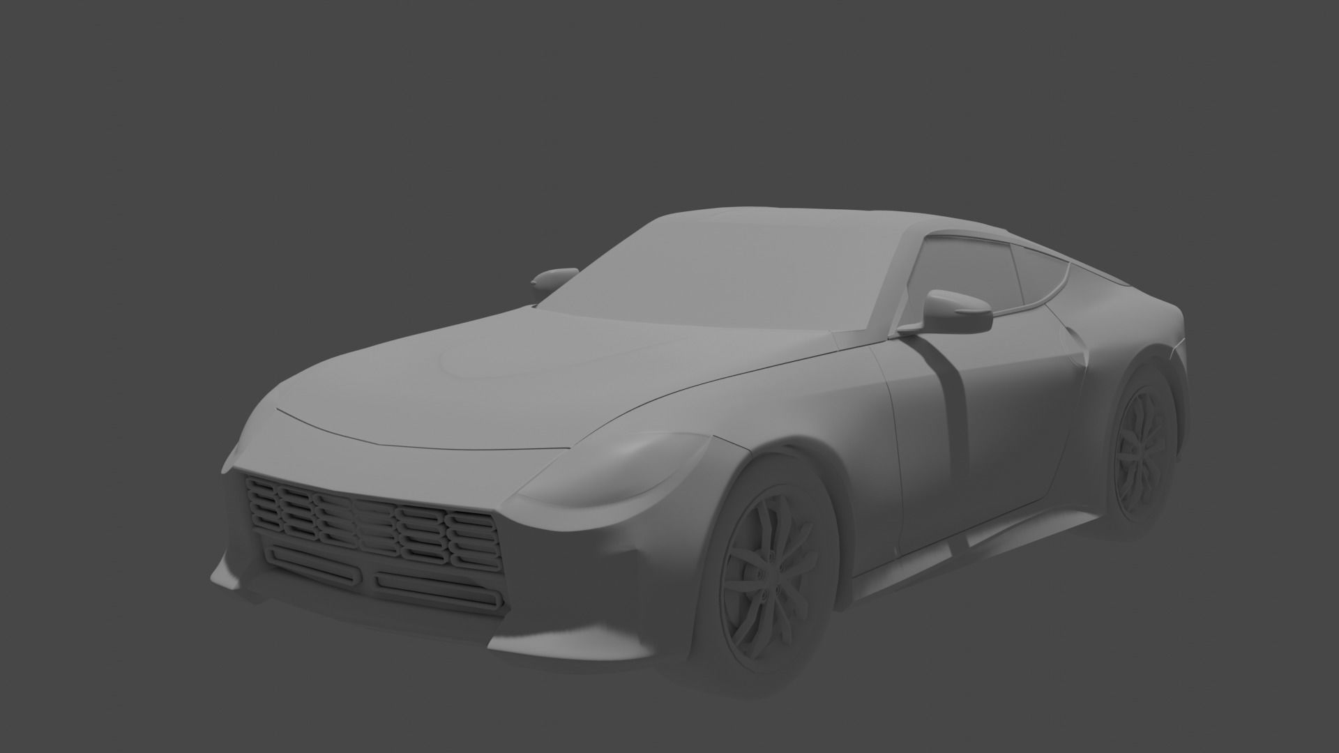 Nissan Z sports car 3D model | CGTrader