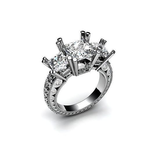 Rings 3D model | CGTrader