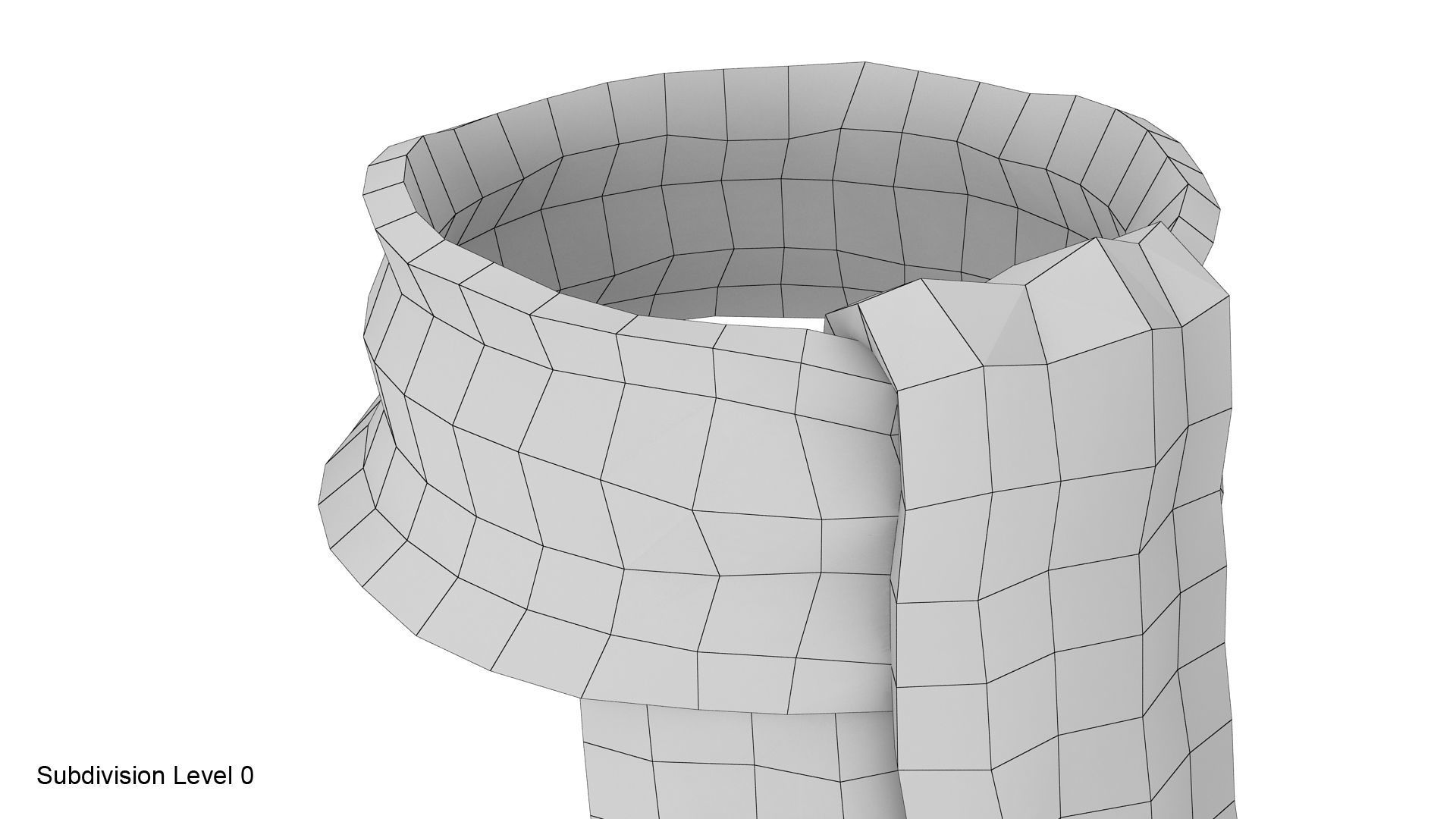 Knitted wool scarf 3D model | CGTrader