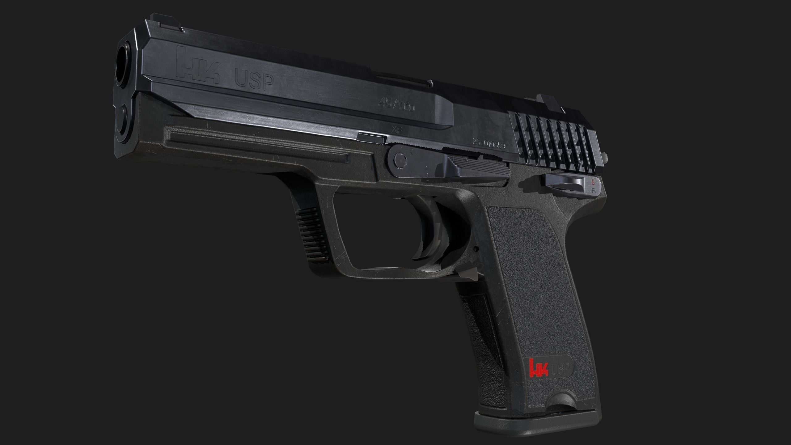 3D model HK USP GameReady VR / AR / low-poly | CGTrader