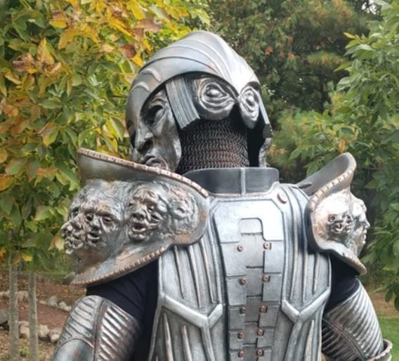 The Chronicles of Riddick Armor Helmet Parts 3D model 3D printable ...