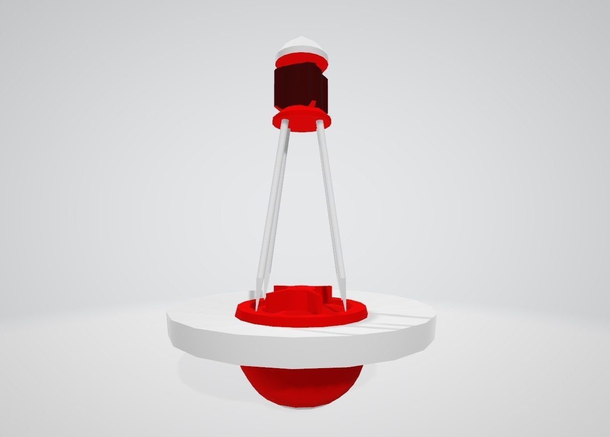 Buoy sea 3D model | CGTrader