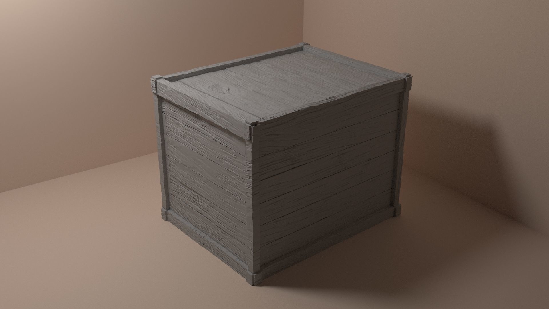 Medieval fantasy box 2 3D model 3D printable | CGTrader