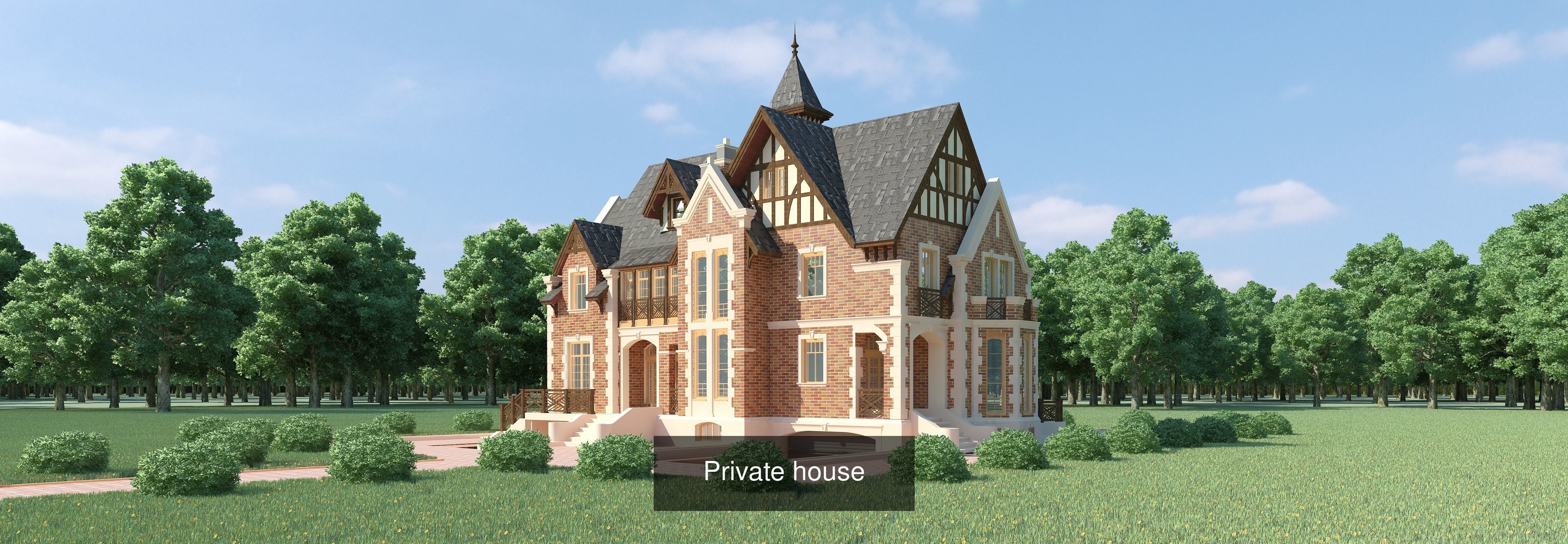 Private houses pack 3D Model Collection | CGTrader