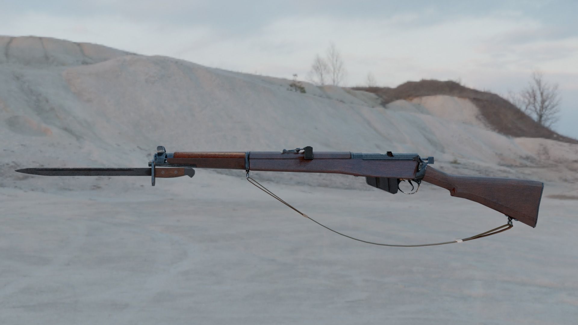 3D model SMLE Mk3 VR / AR / low-poly | CGTrader