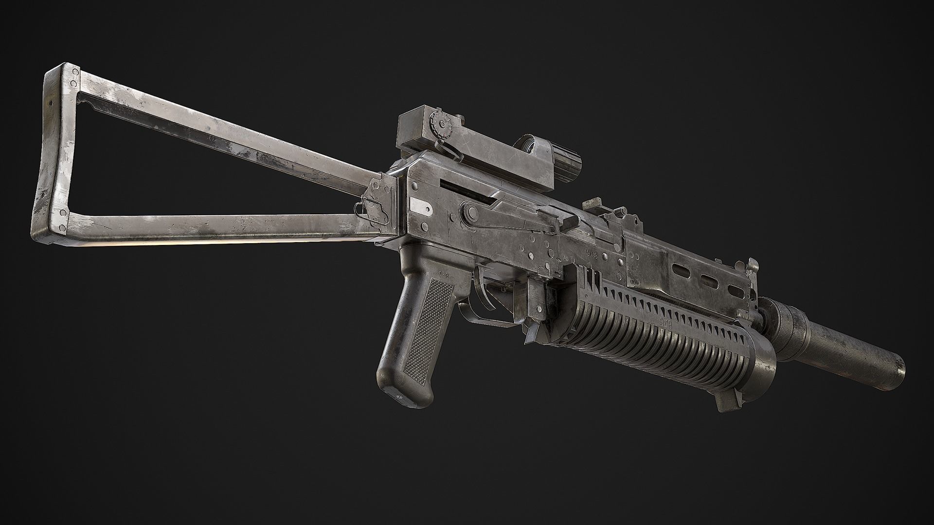 3D model PP-19 Bizon and Case videogame asset VR / AR / low-poly | CGTrader 3D model PP-19 Bizon and Case videogame asset VR / AR / low-poly | CGTrader
