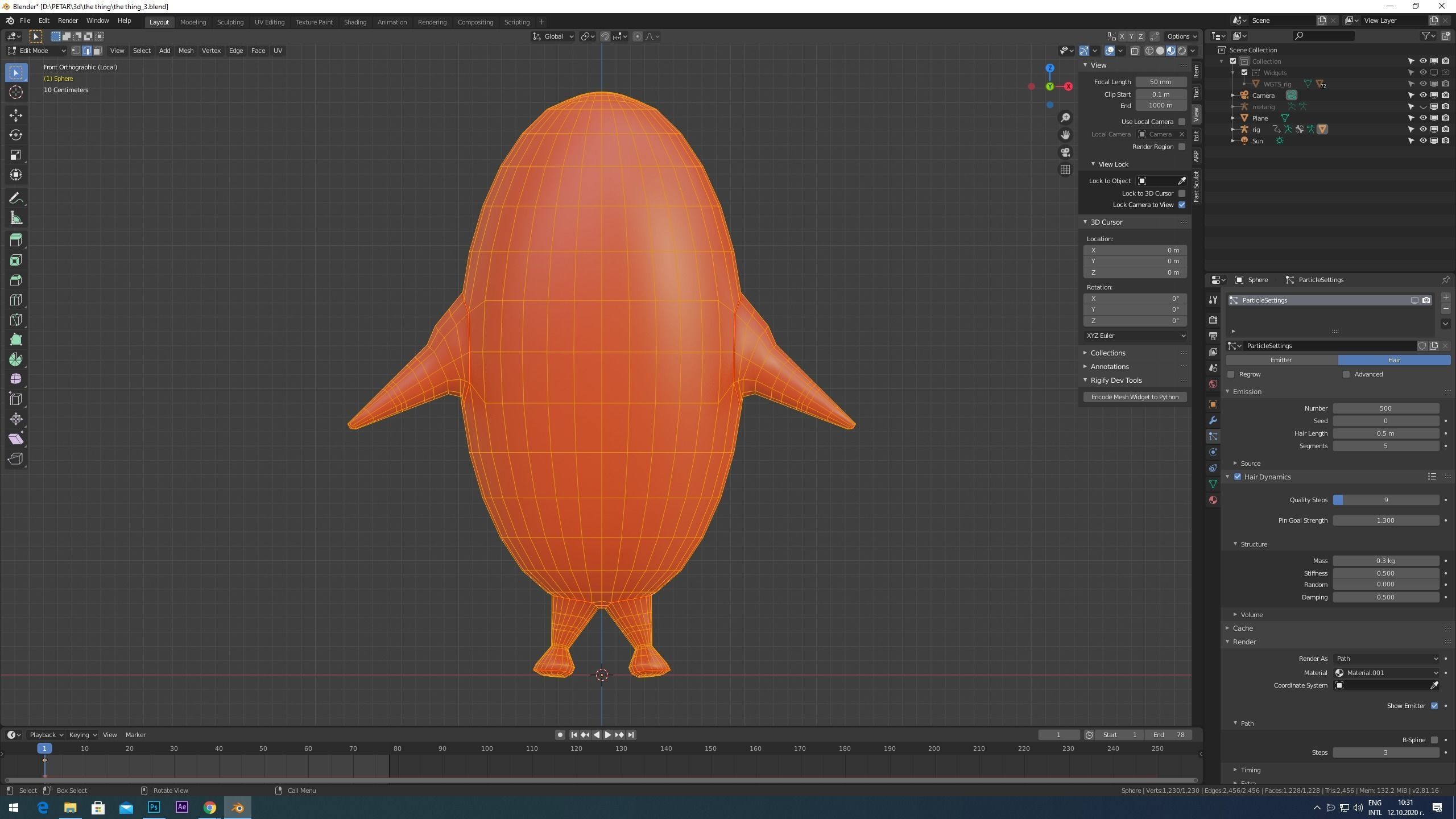 The Thing 3D model animated rigged | CGTrader