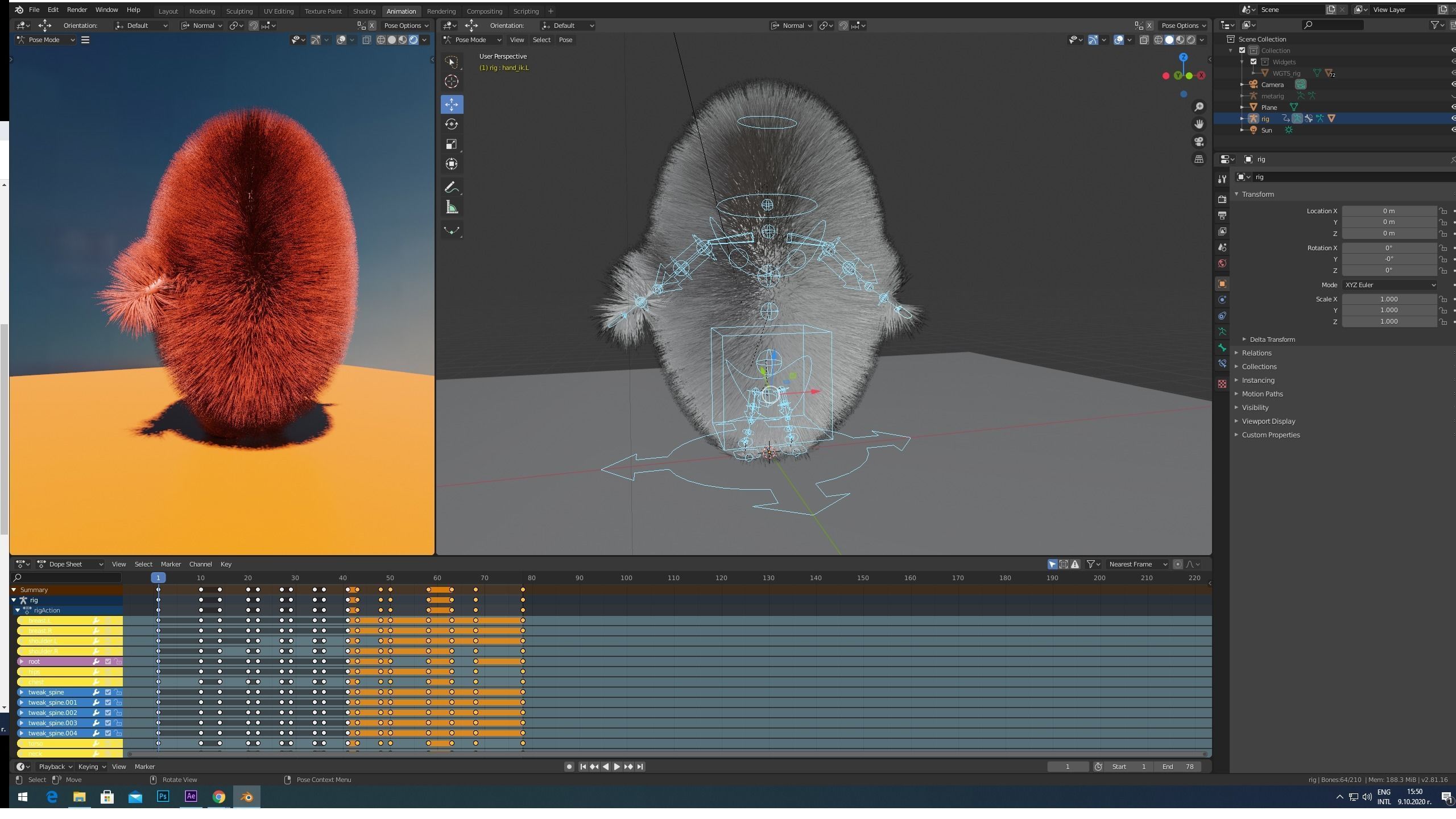 The Thing 3D model animated rigged | CGTrader