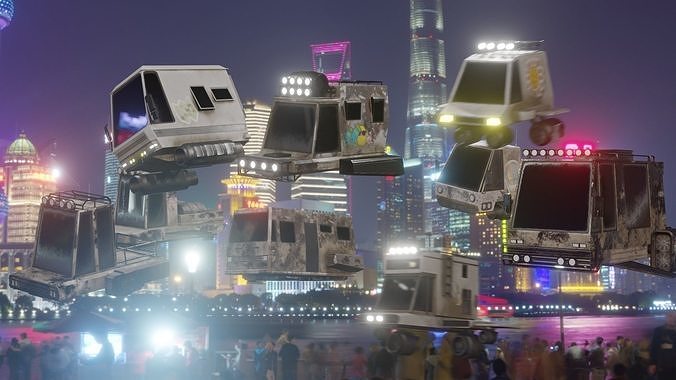 Stylized Concept Cars 3D Model Collection | CGTrader