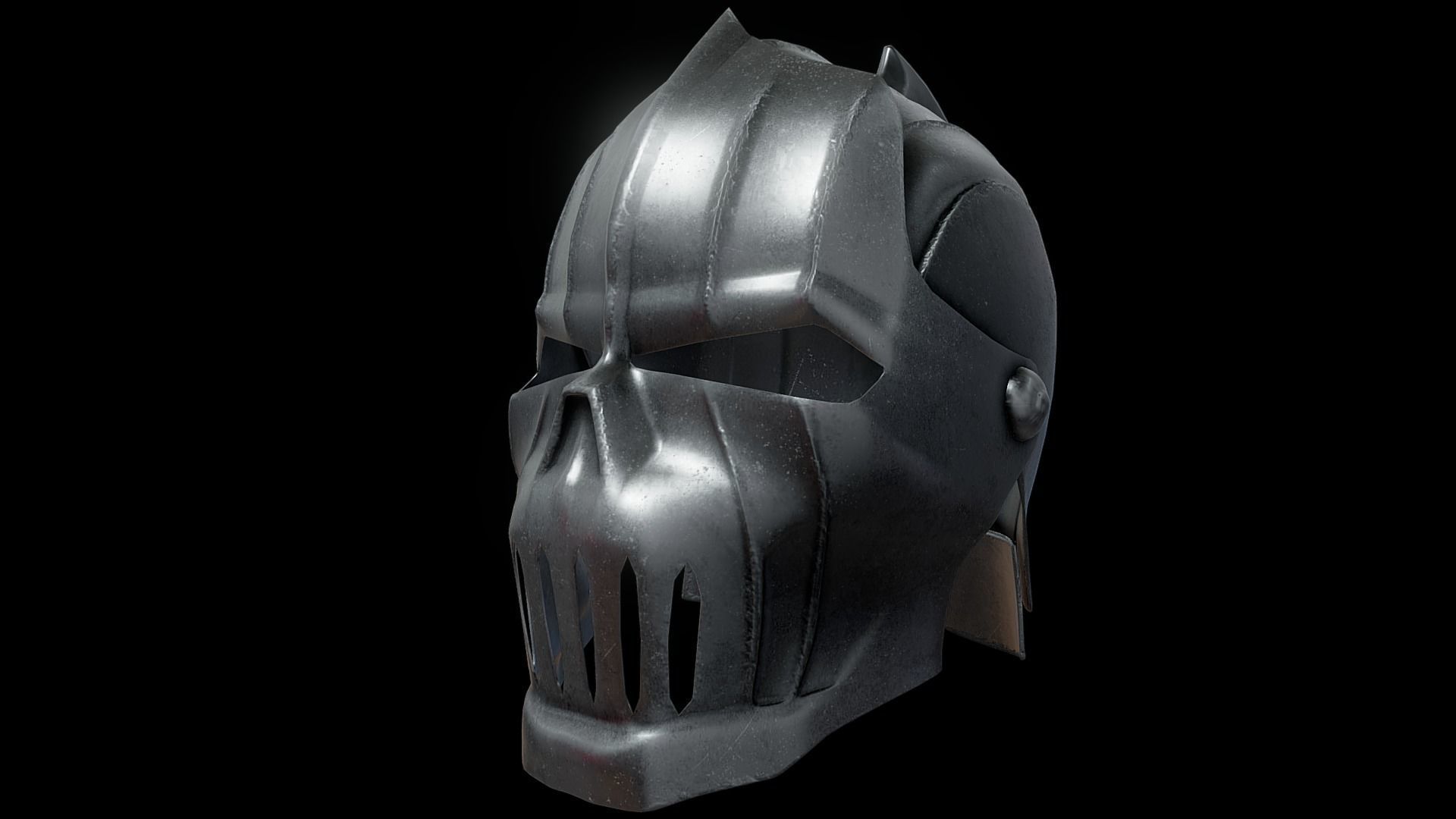 Vampire helm 3D model | CGTrader