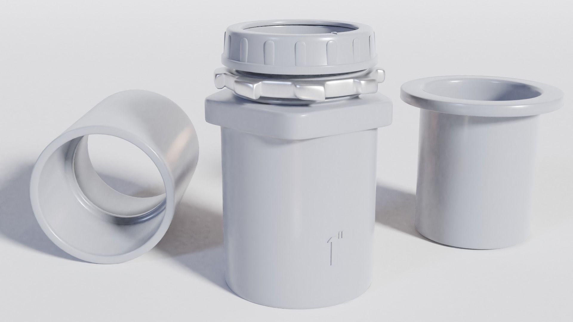 Conduit Connections 3D model | CGTrader