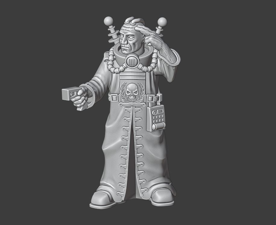 Rogue Psyker 3D model 3D printable | CGTrader