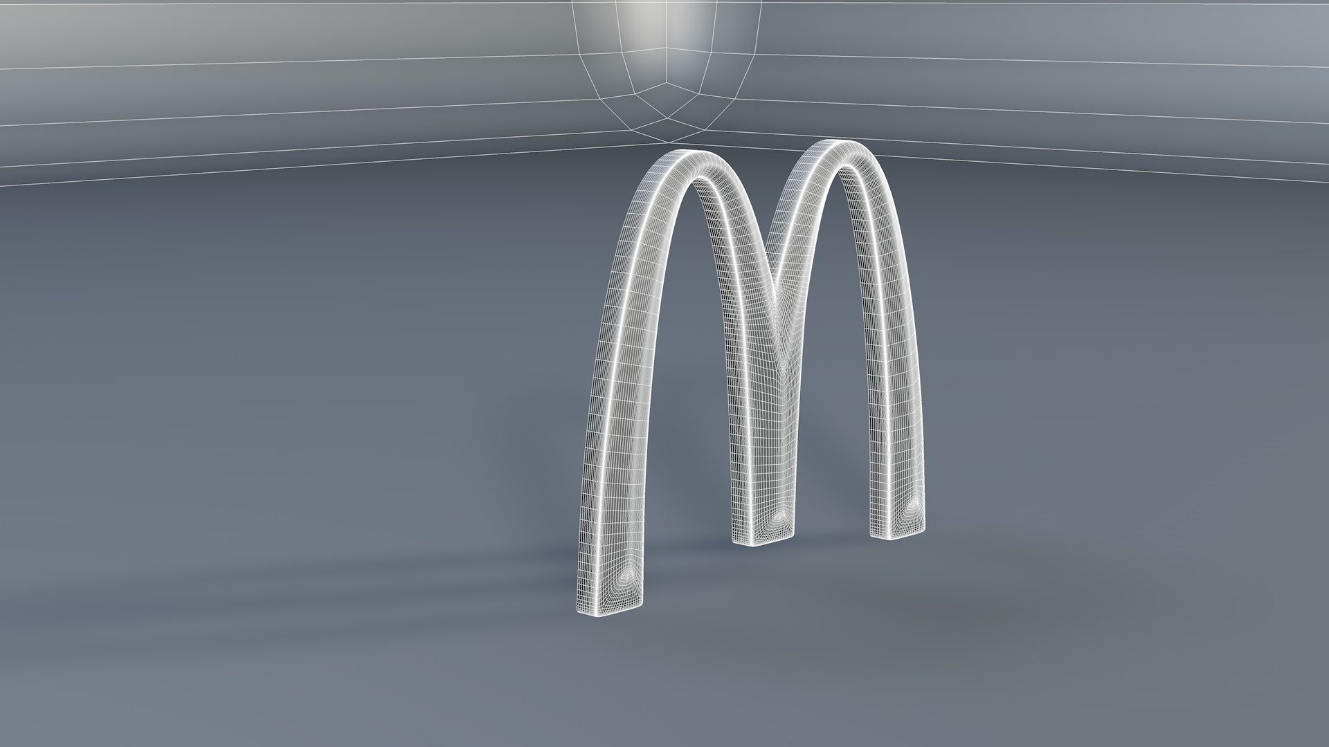 Mcdonalds Logo 3D model | CGTrader