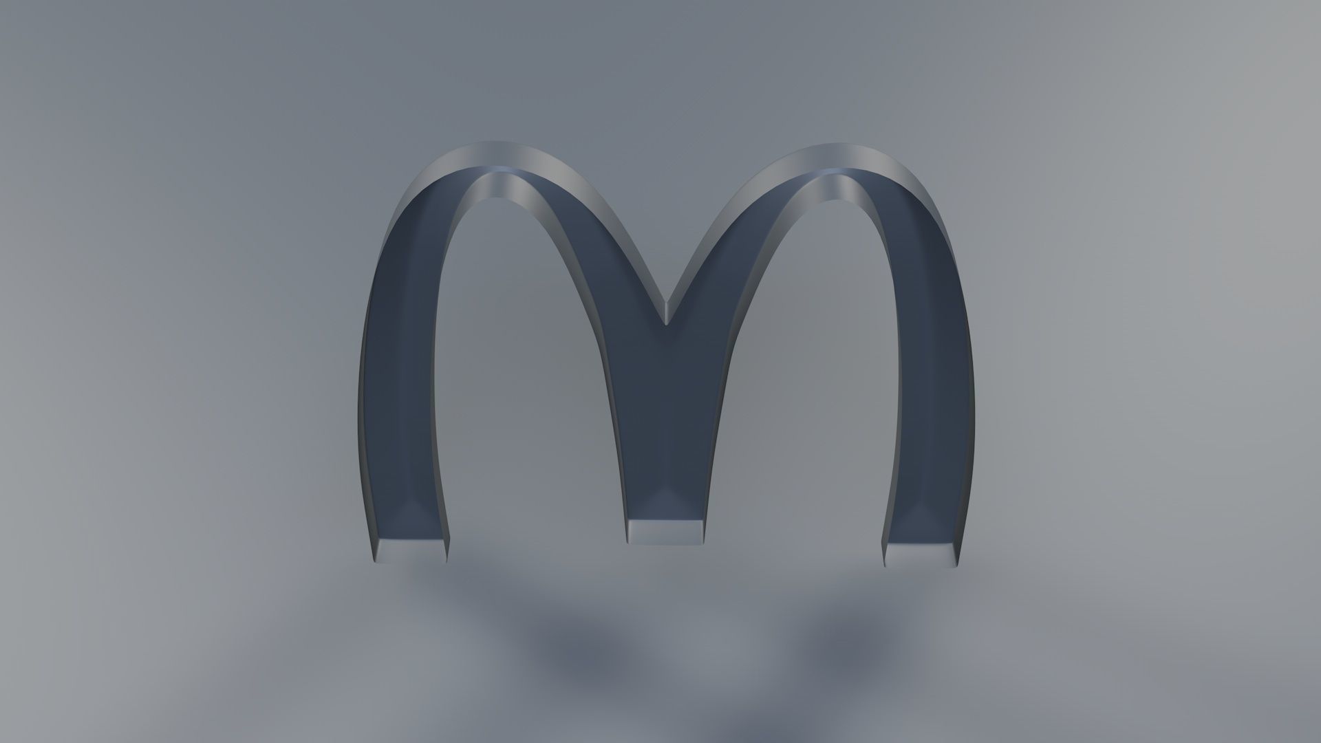 Mcdonalds Logo 3D model | CGTrader