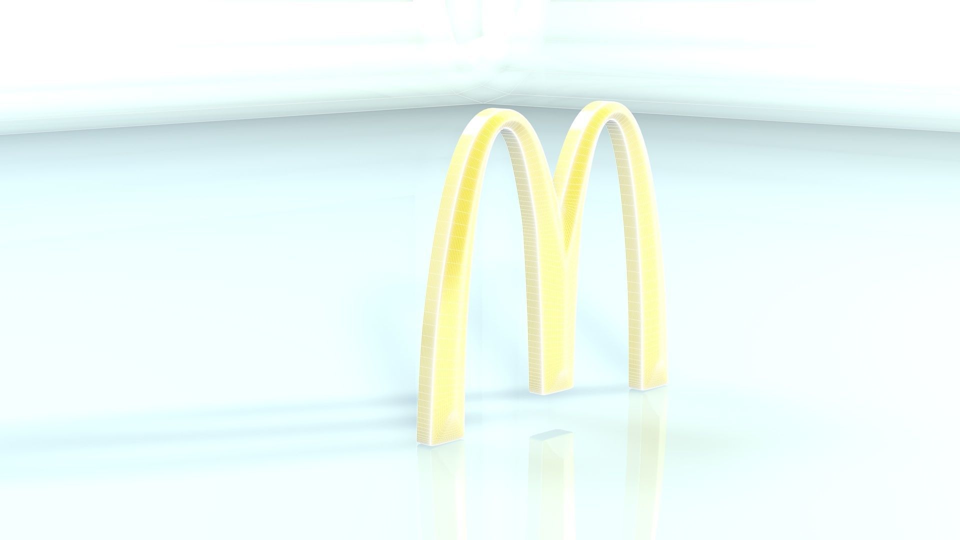 Mcdonalds Logo 3D model | CGTrader