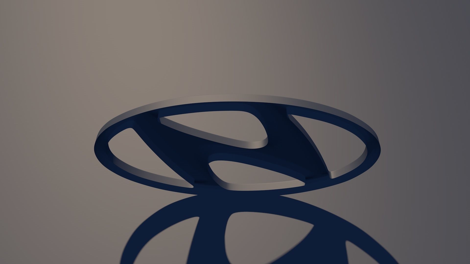 Hyundai Emblem 3D model | CGTrader