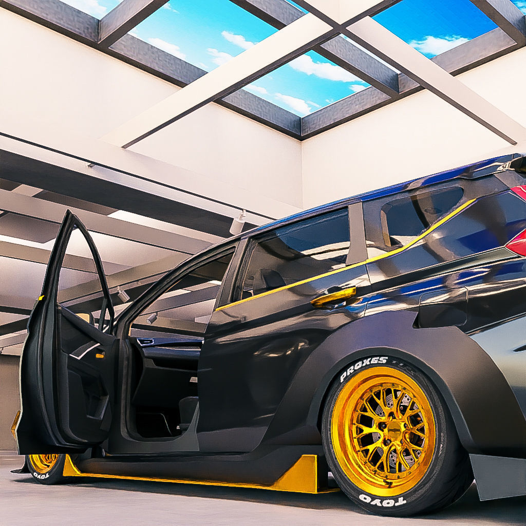 3D model Mitsubishi Xpander 2020 Custom Widebody Kits VR / AR / low ...