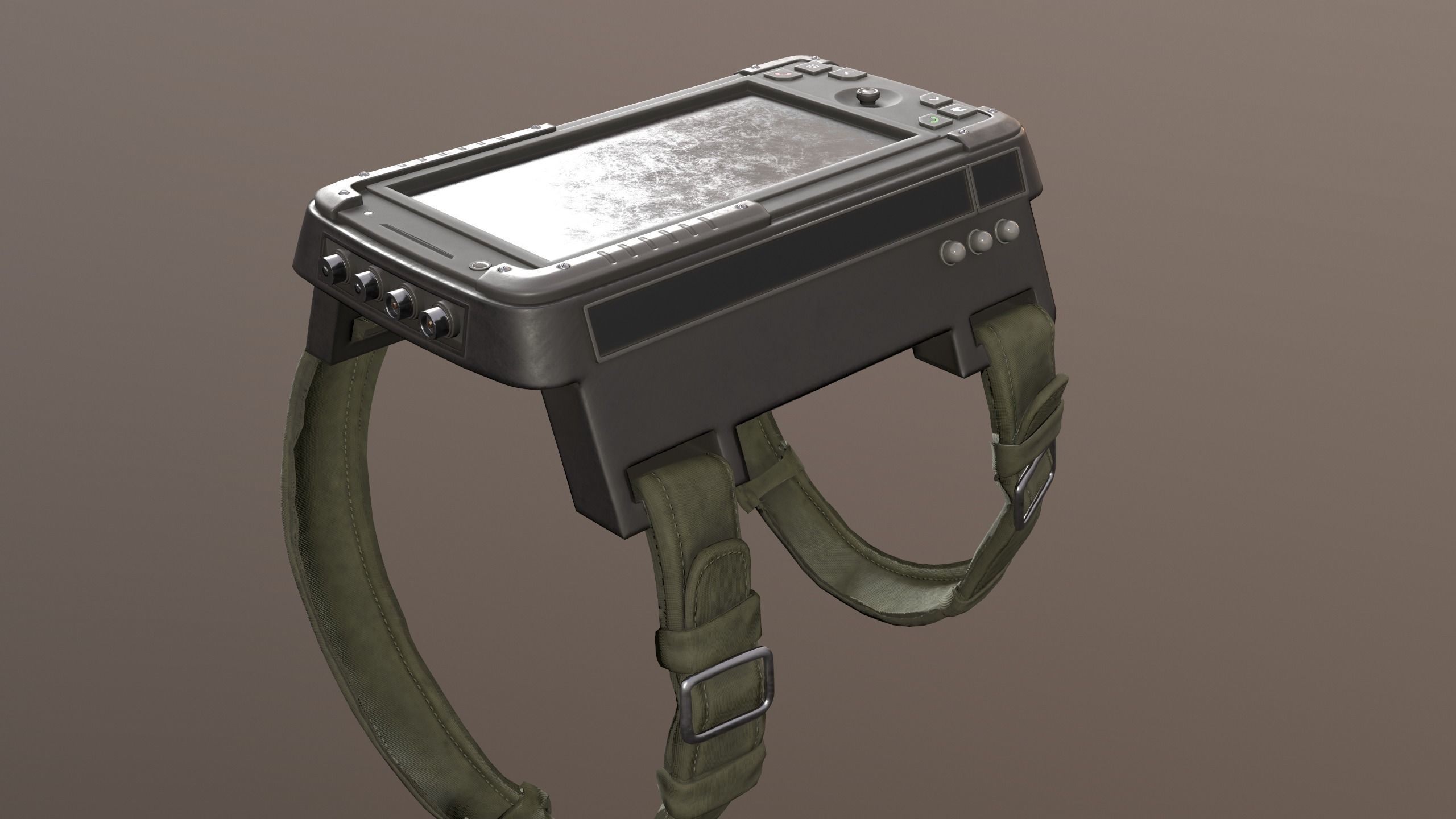 3D model Military wrist tablet VR / AR / low-poly | CGTrader