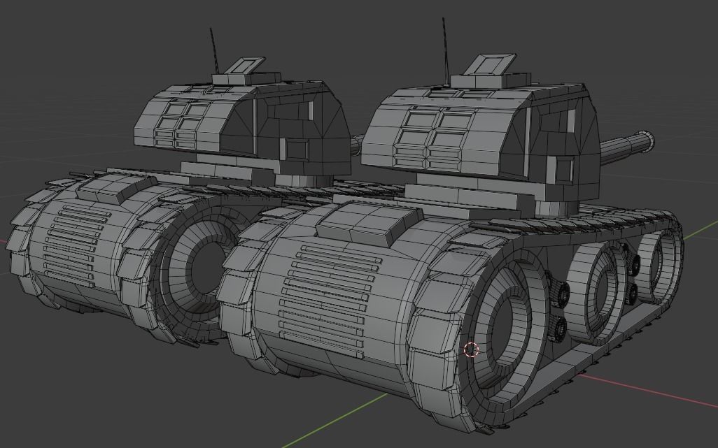 3D model Heavy rmored tank VR / AR / low-poly | CGTrader