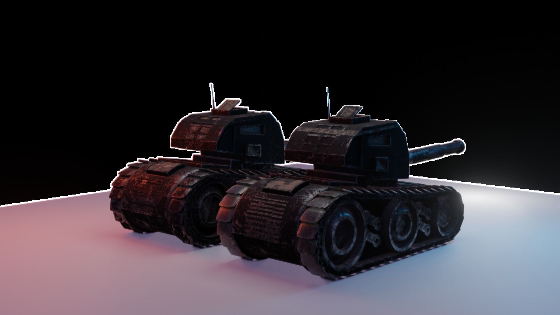 3D model Heavy rmored tank VR / AR / low-poly | CGTrader