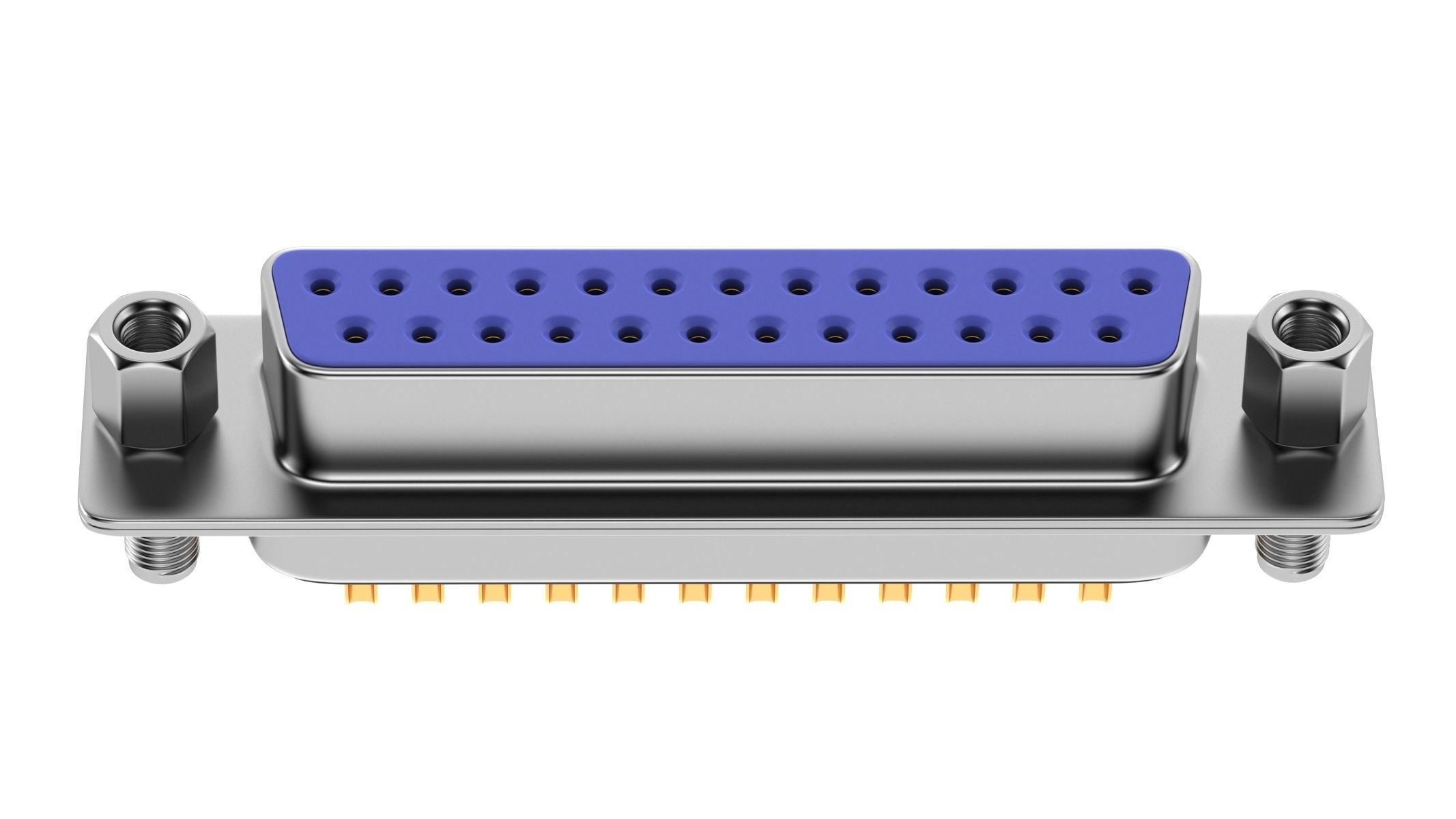 DB25 Female Module 3D model | CGTrader