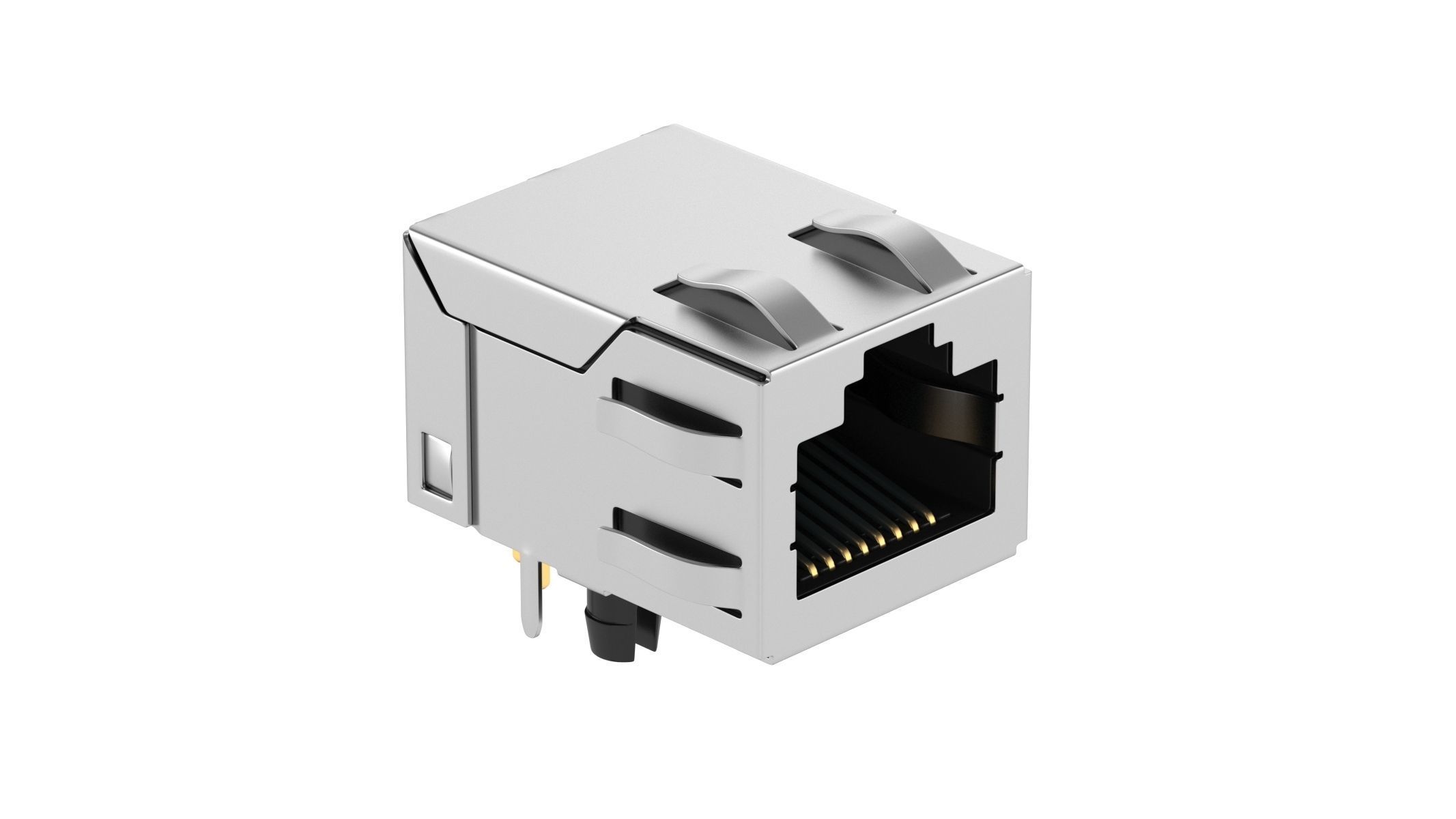 Ethernet Female Module 3d Model Cgtrader