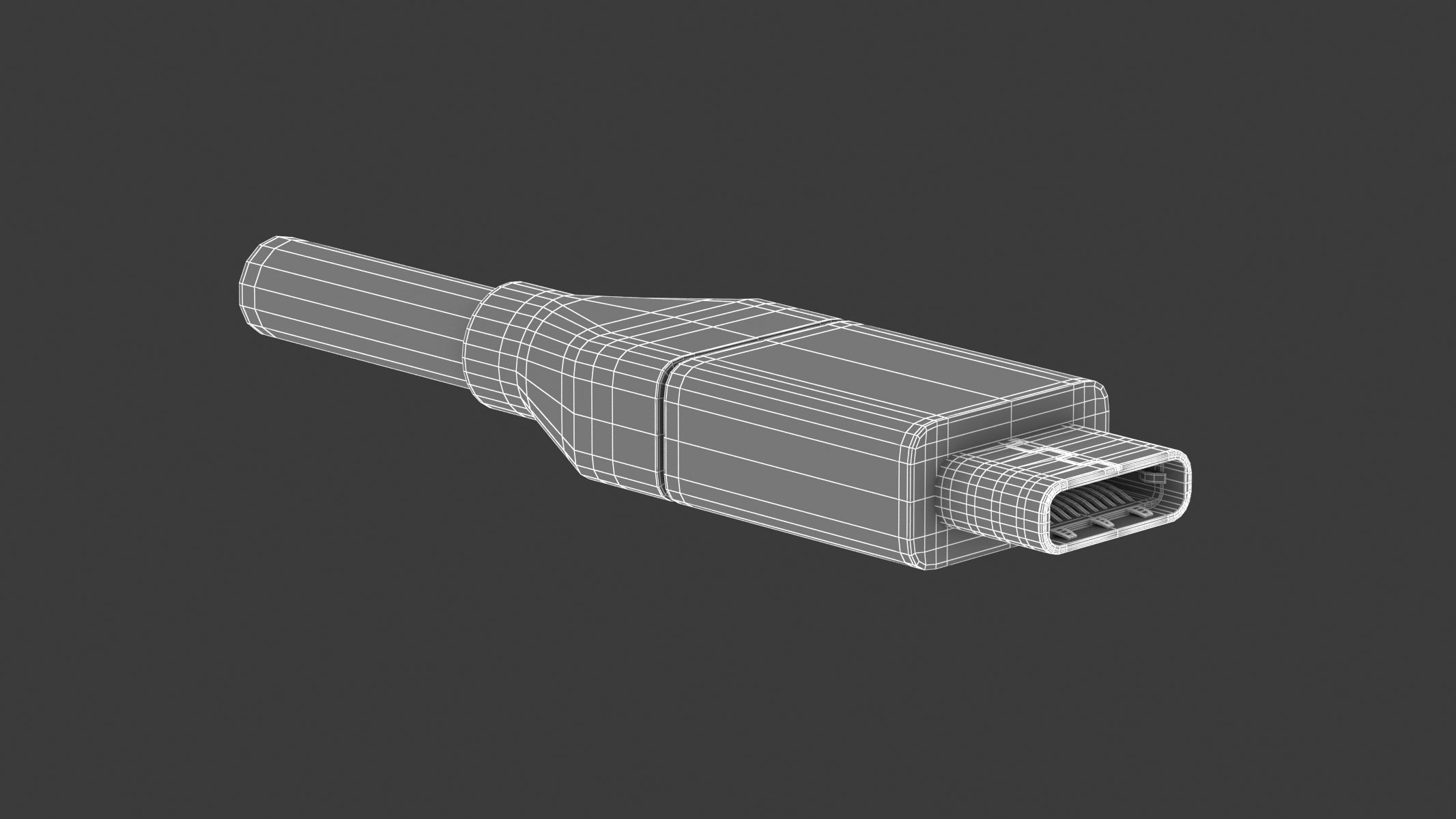 Micro USB Type C Male Module 3D model | CGTrader