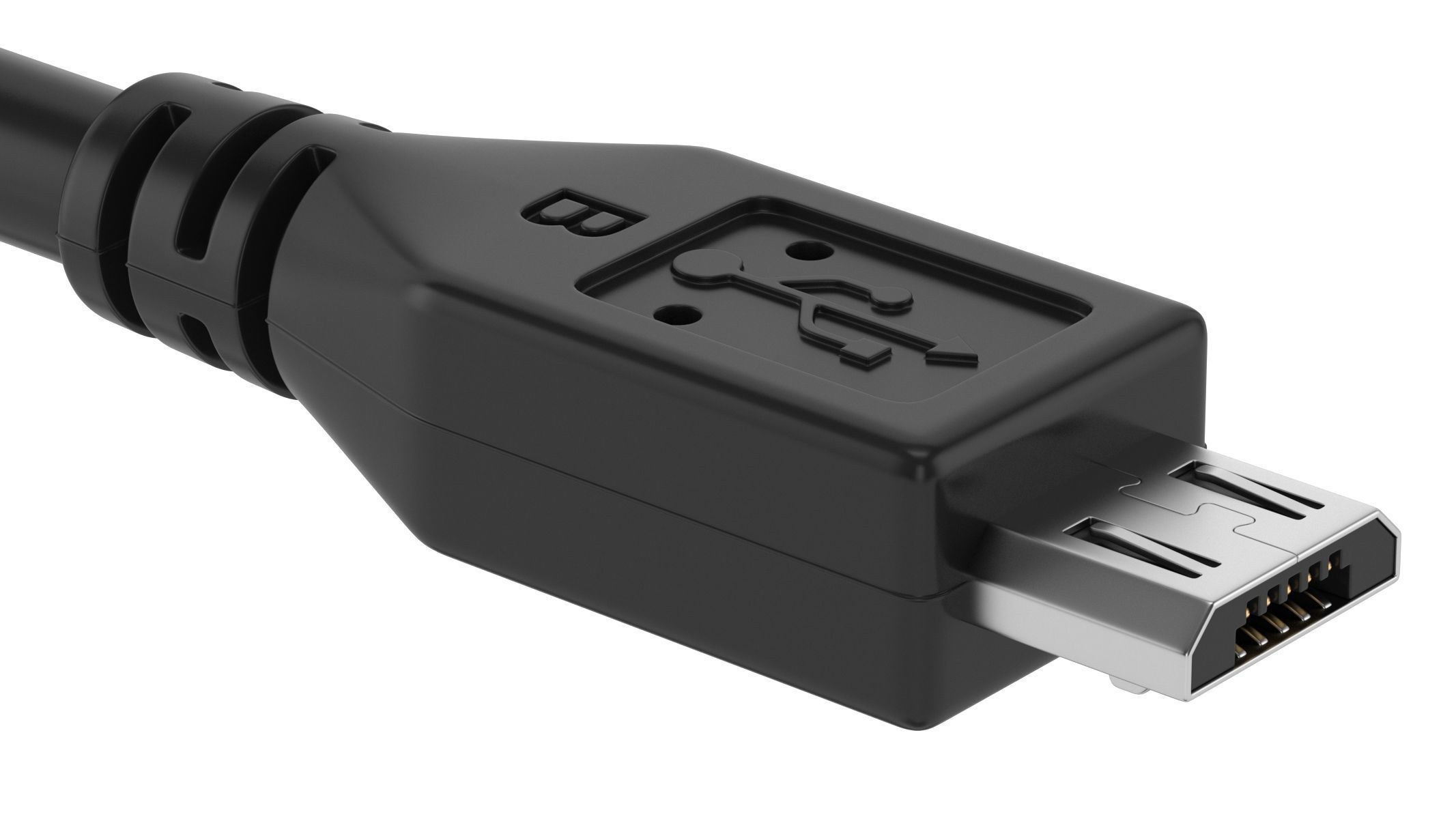 USB Micro B Male Module 3D model | CGTrader