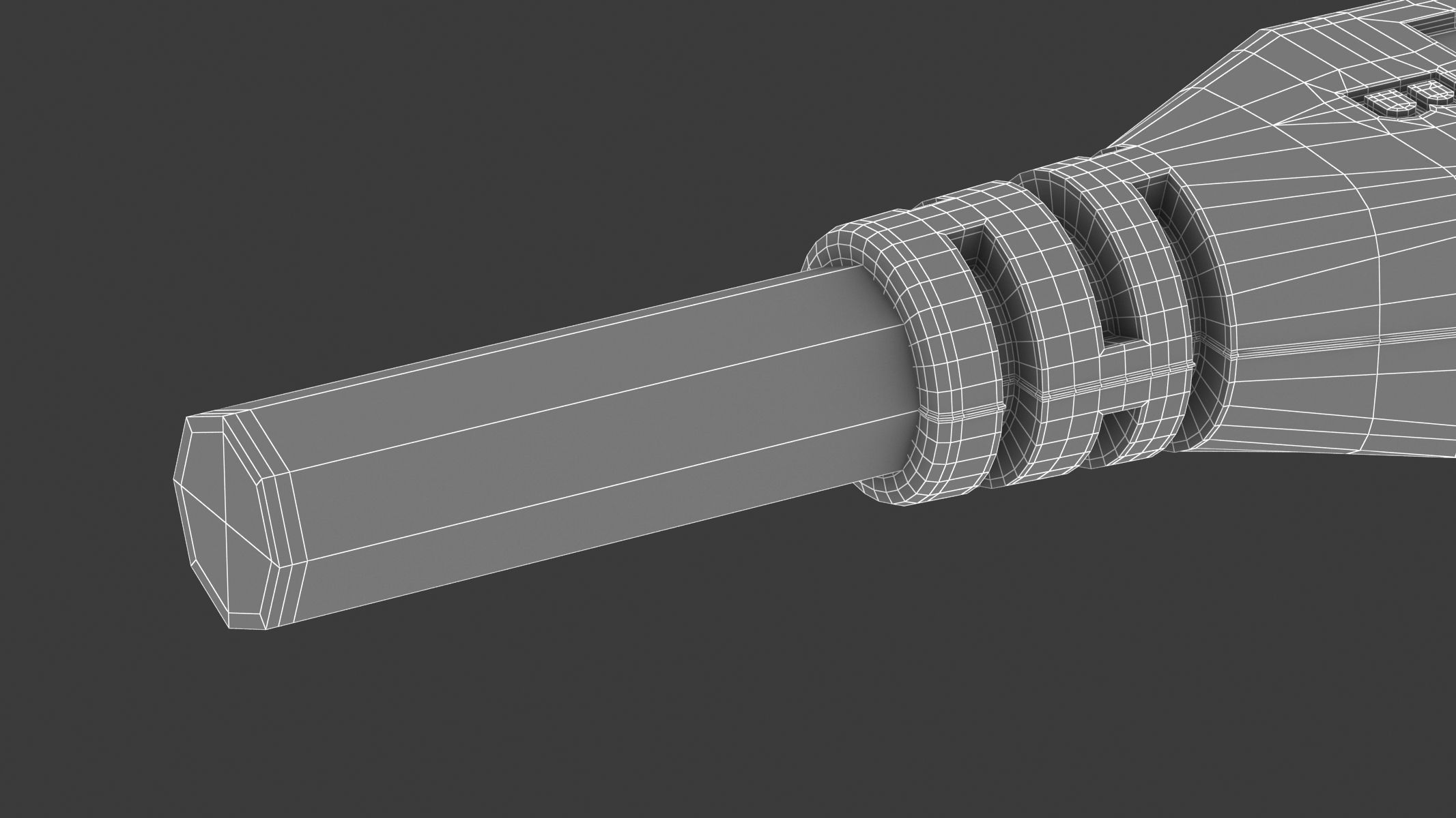 USB Micro B Male Module 3D model | CGTrader