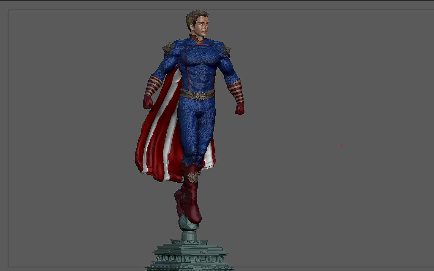 HOMELANDER STATUE THE BOYS AMAZON 3D PRINT 3D model 3D printable | CGTrader
