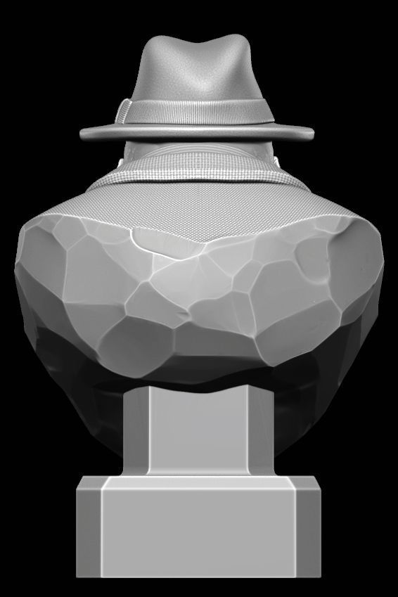 Gorilla bust BOSS 3D model 3D printable | CGTrader