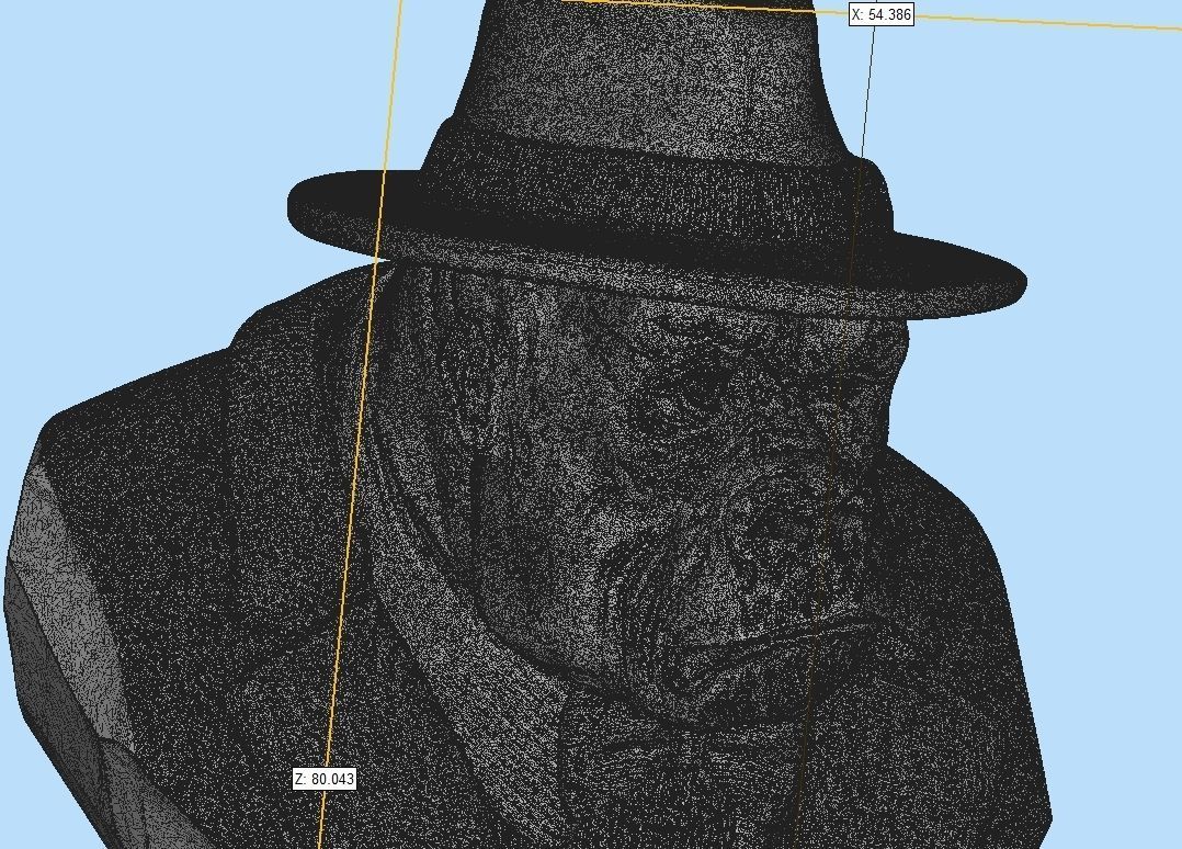 Gorilla bust BOSS 3D model 3D printable | CGTrader