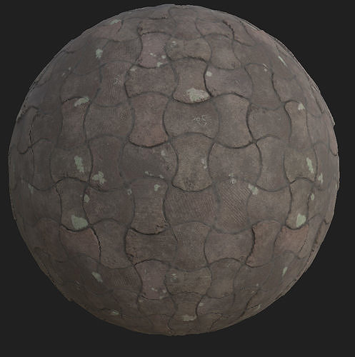 Texture Sidewalk VR / AR / low-poly | CGTrader