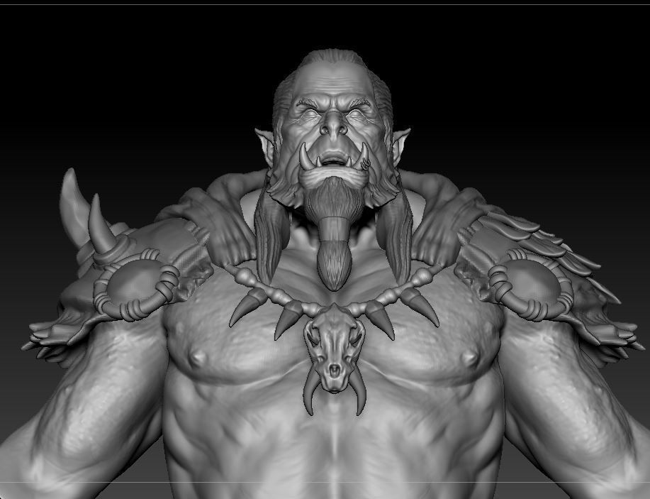 Zbrush Creature Alpha 3D model | CGTrader