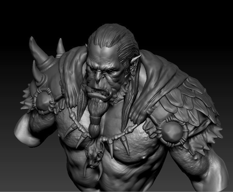 Zbrush Creature Alpha 3D model | CGTrader