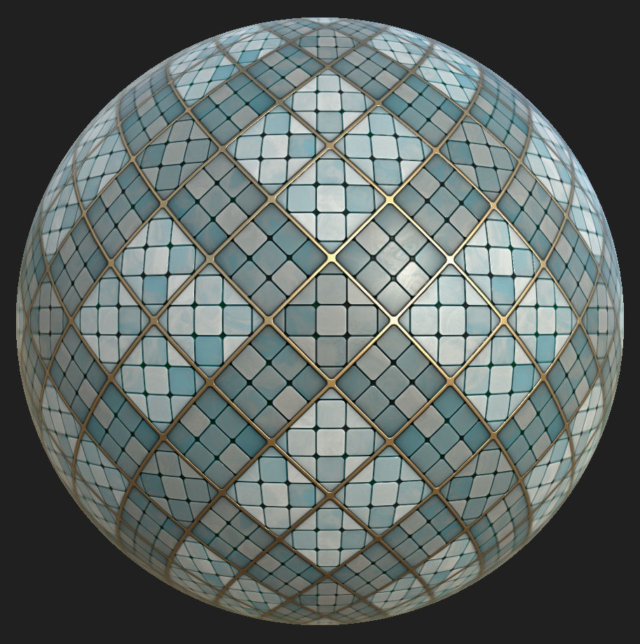Texture Stylized Marble Tiles Floor VR / AR / low-poly | CGTrader