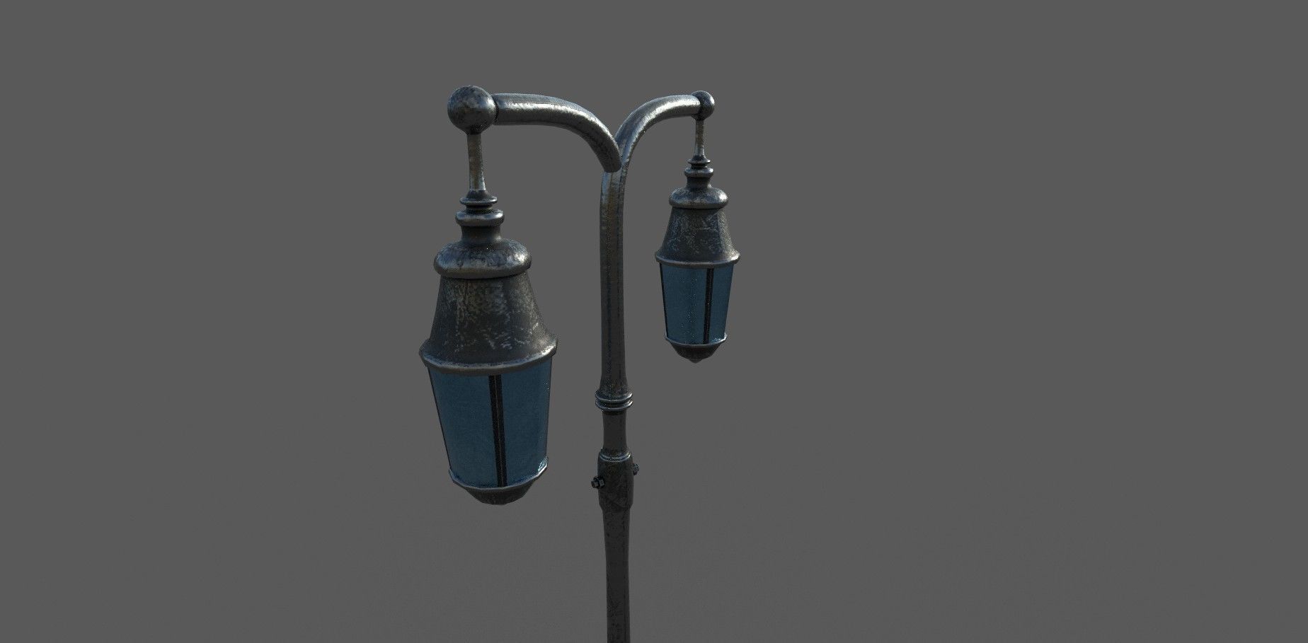 3D model Victorian light-pole 3D model VR / AR / low-poly | CGTrader