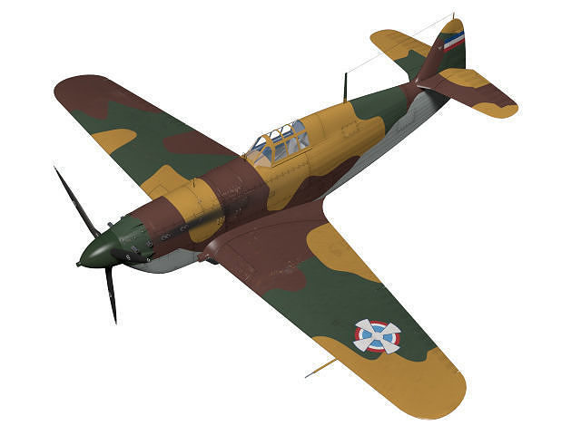 Rogozarski Ikarus IK-3 3D model | CGTrader