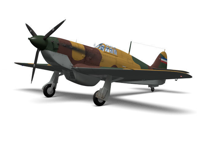 Rogozarski Ikarus IK-3 3D model | CGTrader