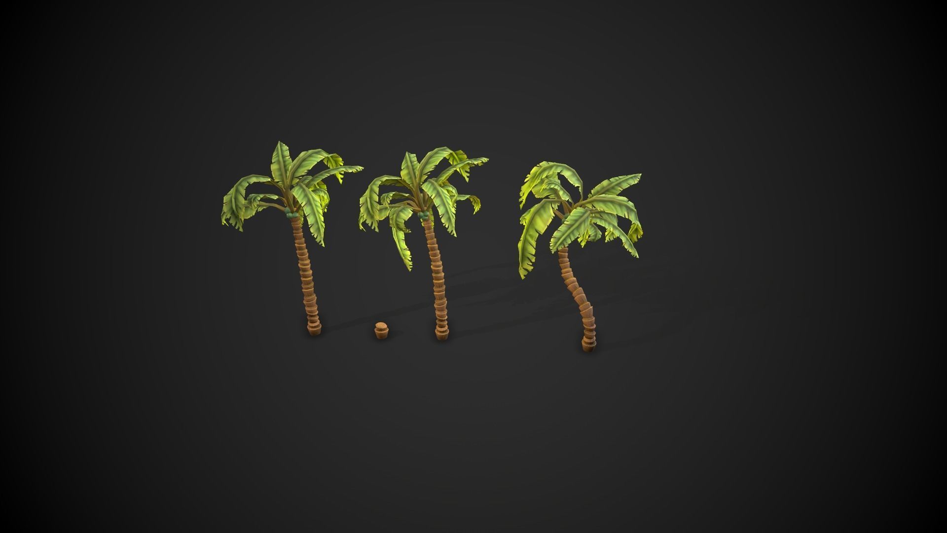 3D model Stylized Palm Tree VR / AR / low-poly | CGTrader