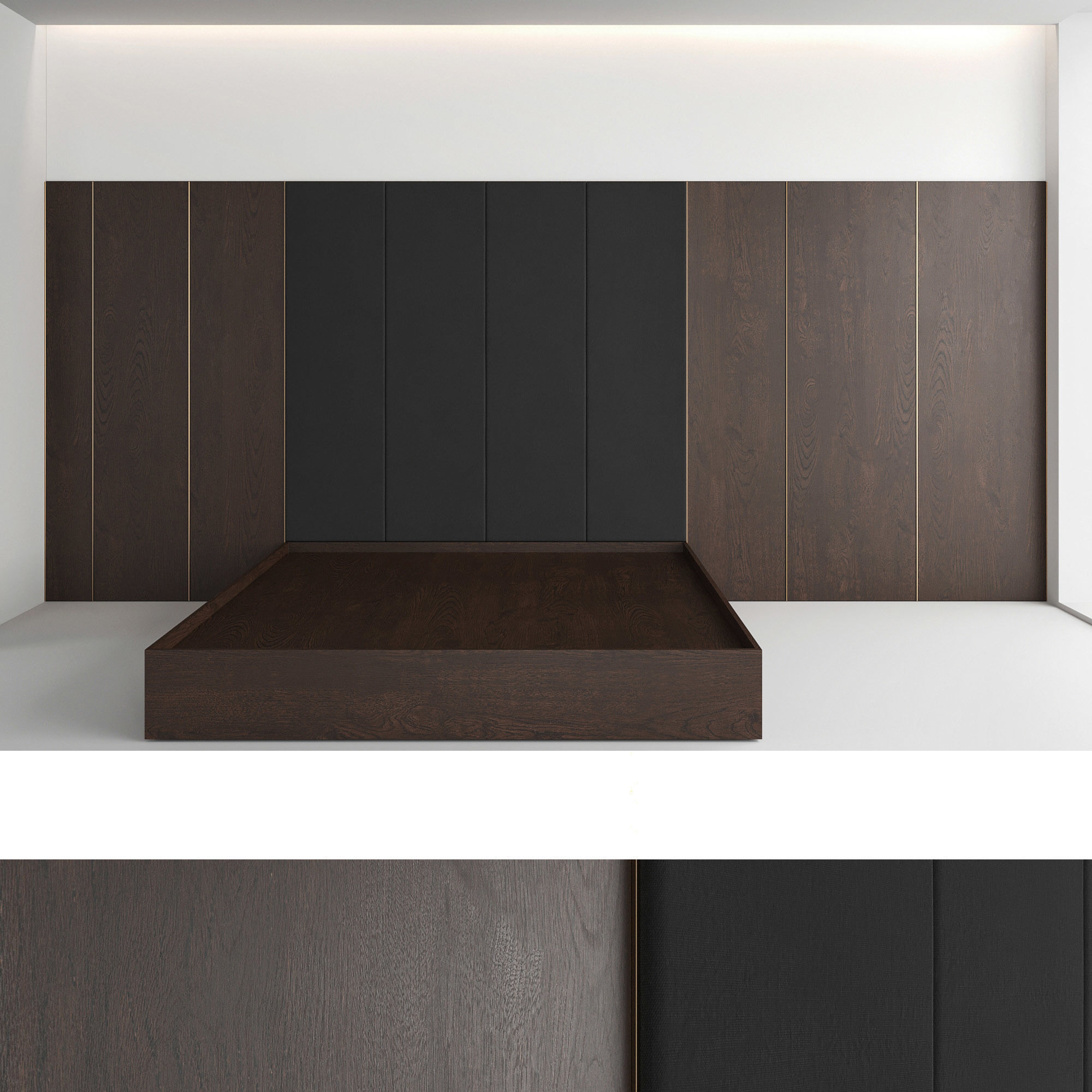 Decorative wall panels set 28 3D model | CGTrader